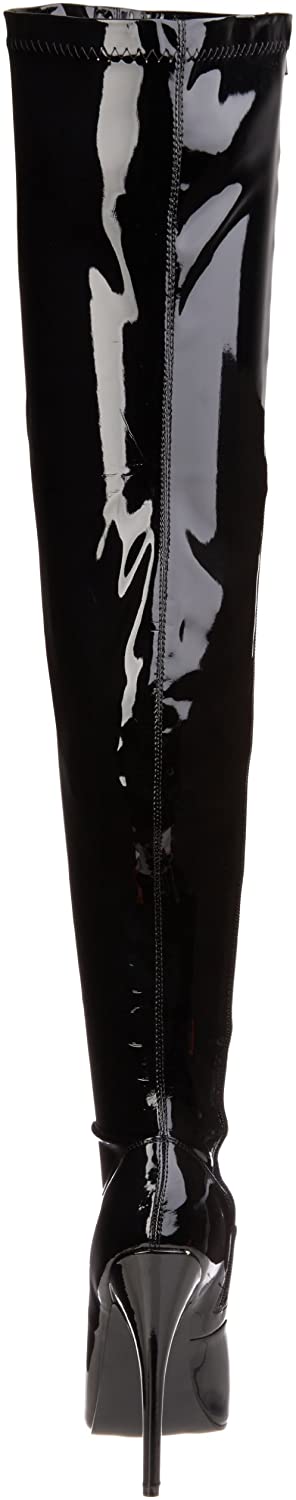 Bimbo Uniforms – Shoes: Devious Domina-3000 (Black) - Pink Bimbo Academy